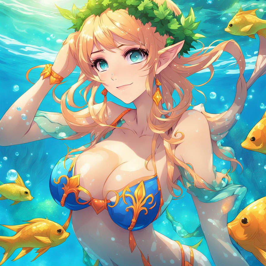 Beautiful Elf Lady Bikini Underwater by megasonic1000 on DeviantArt Beautiful Elf Lady Bikini Underwater by megasonic1000 on DeviantArt