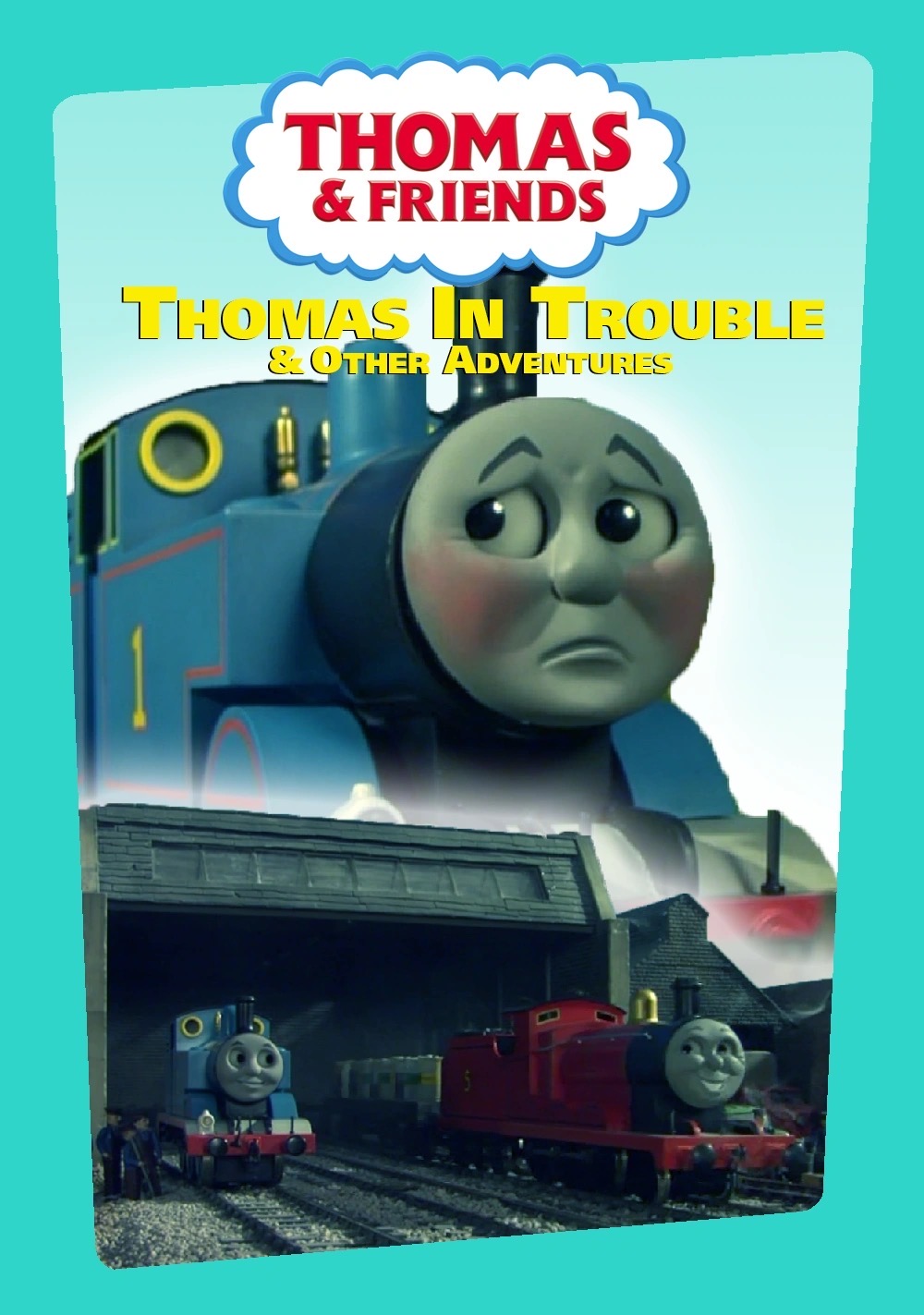 Thomas In Trouble DVD Cover by mase2716 on DeviantArt Thomas In Trouble DVD Cover by mase2716 on DeviantArt