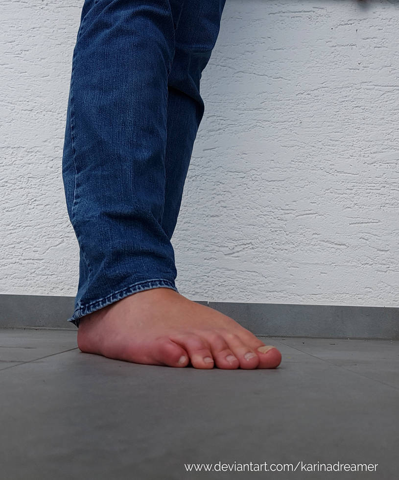 Karinas Feet My Bare Foot By Karinadreamer On Deviantart