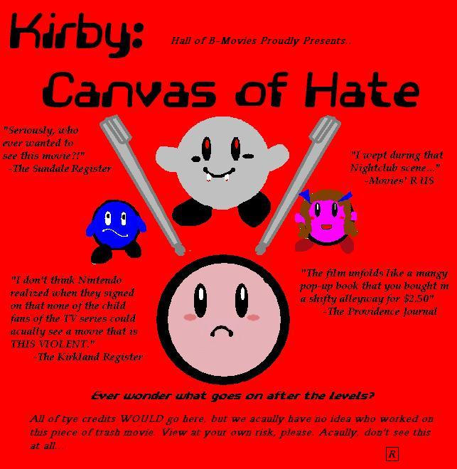 Kirby: Canvas of Hate by Tetraman on DeviantArt