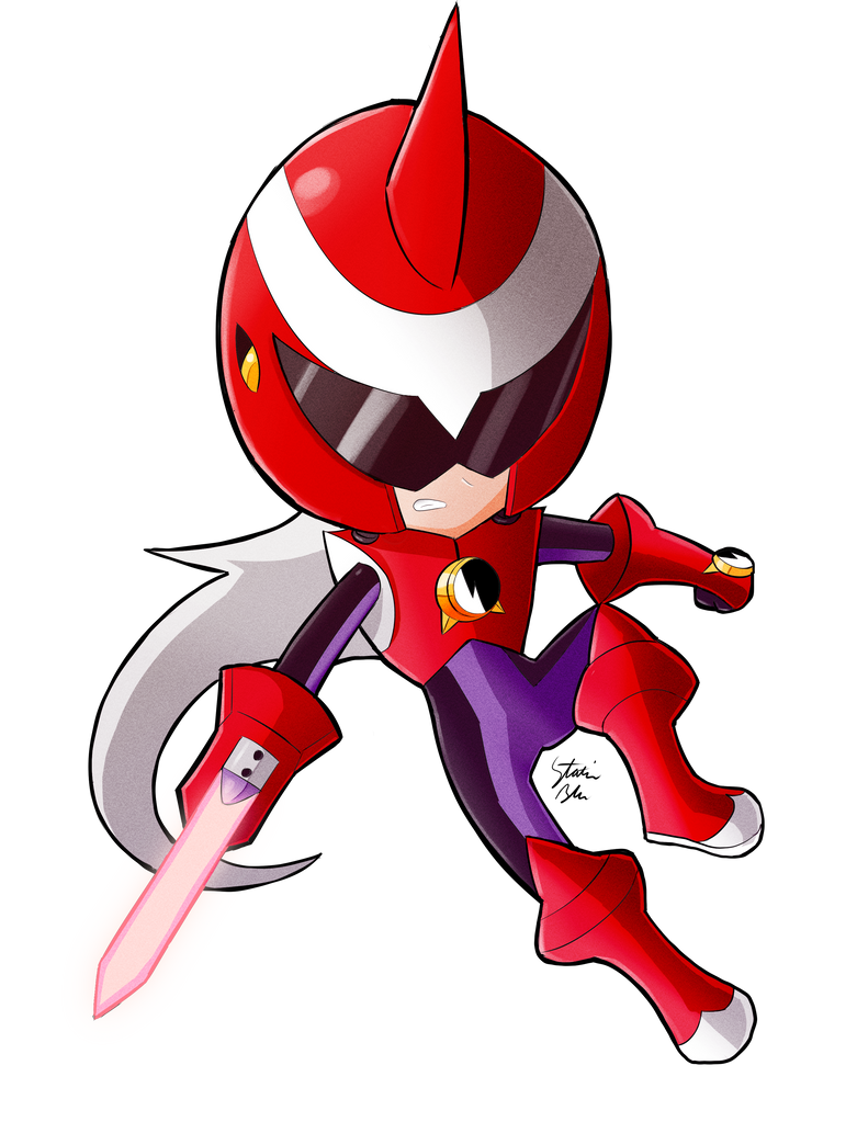 Protoman.EXE Chibi by StaticBlu on DeviantArt Protoman.EXE Chibi by StaticBlu on DeviantArt
