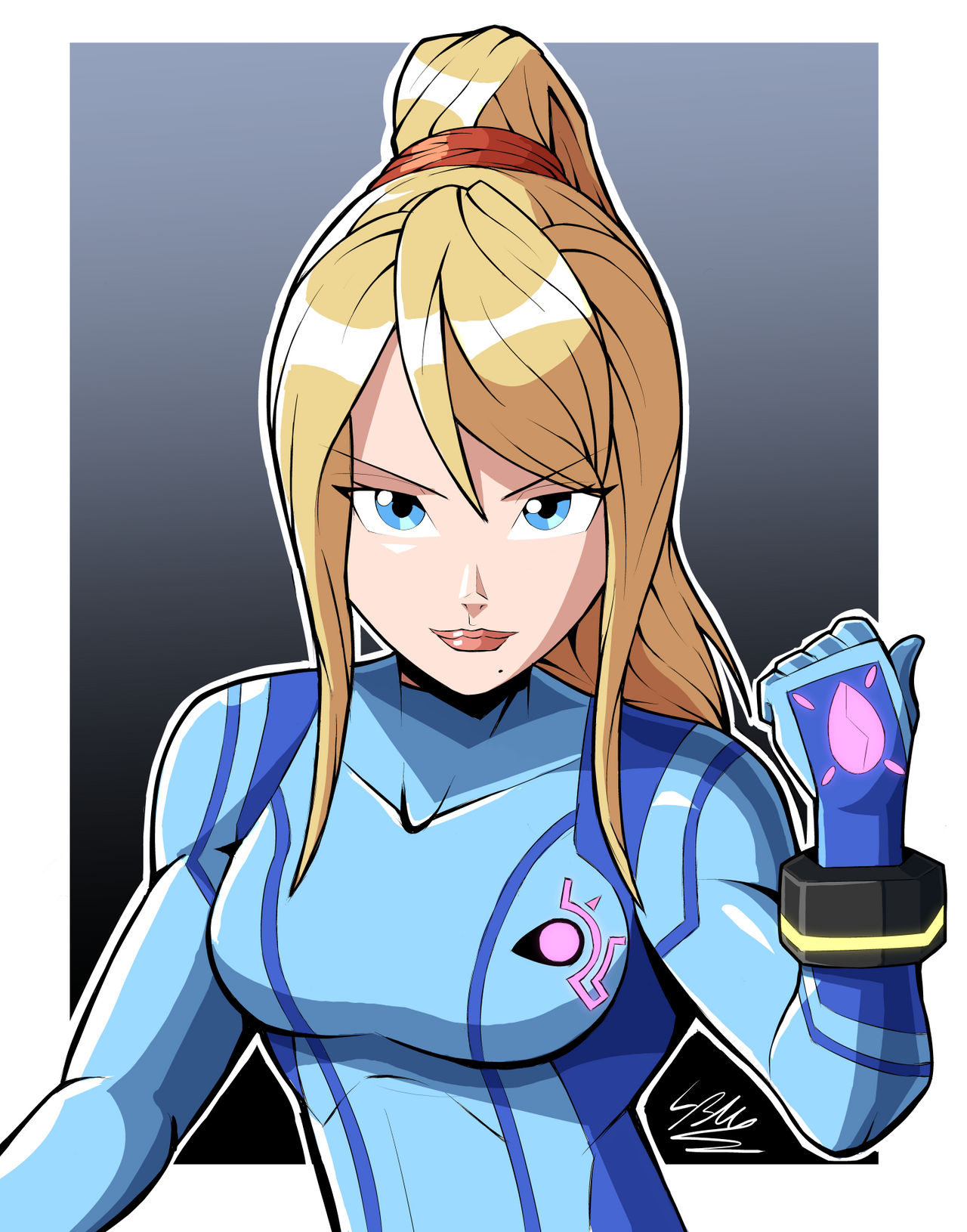 Zero Suit Samus By Staticblu On Deviantart