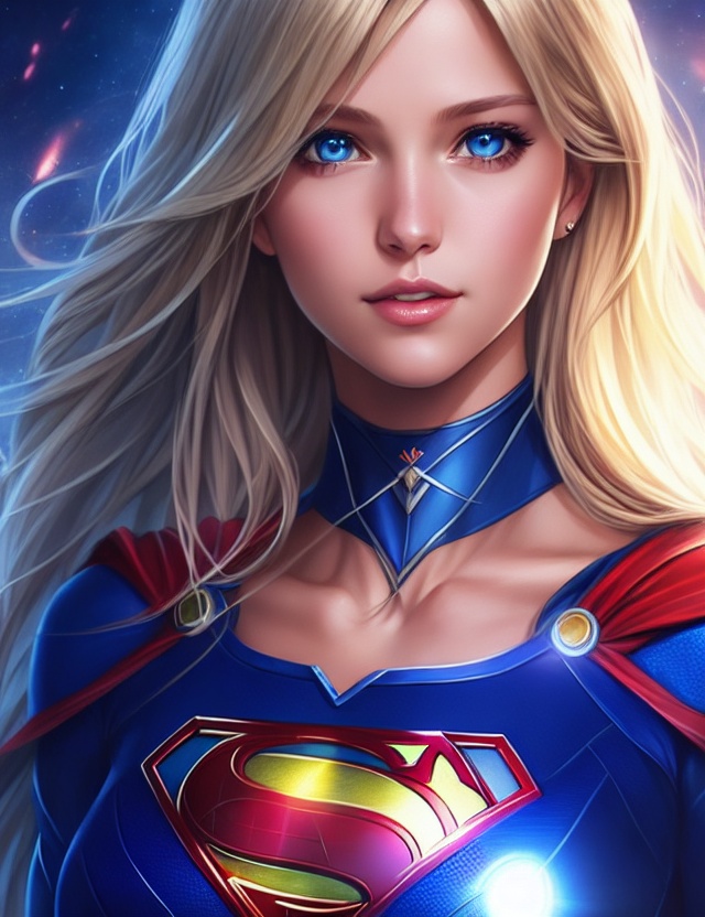 Supergirl Sexy Blue Eyes Candice By Jespejo On Deviantart