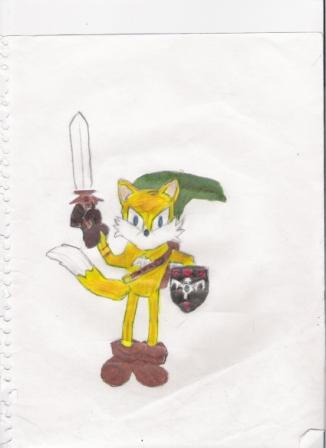 link the fox by trogdor324 on DeviantArt