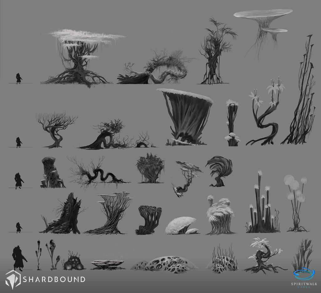 Trees Vis Dev 01 - Shardbound by DavidAlvarezArt on DeviantArt Trees Vis Dev 01 - Shardbound by DavidAlvarezArt on DeviantArt