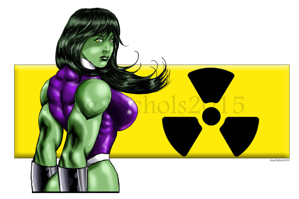 She Hulks Gamma Ray Symbol By Dwid On Deviantart