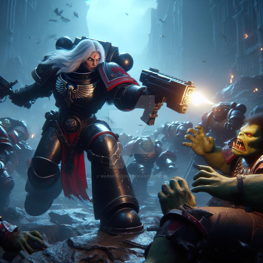 Adepta Sororitas Ai Fan Art 9 By Warmonger88 On Deviantart