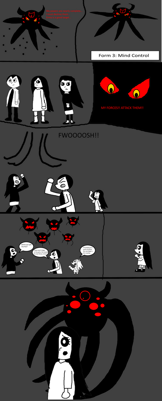 Zalgo Mind Control Fight By Bpassmore101516 On Deviantart
