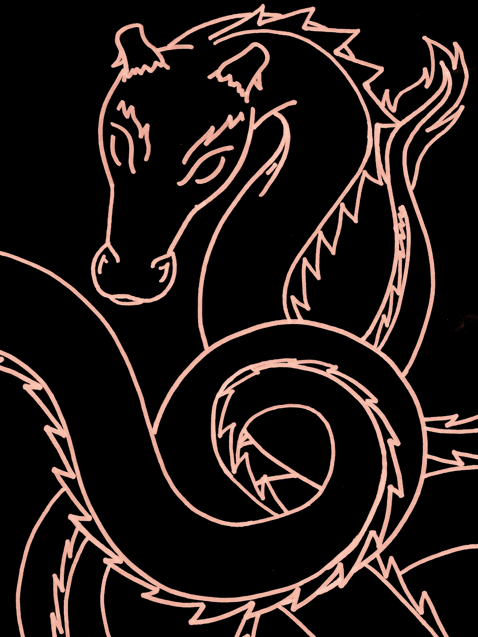 Inverted Dragon by JuJu-Bean83 on DeviantArt