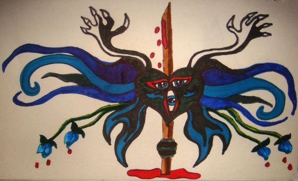 All Knowing Sword Creature by EnigmaticWanderer on DeviantArt