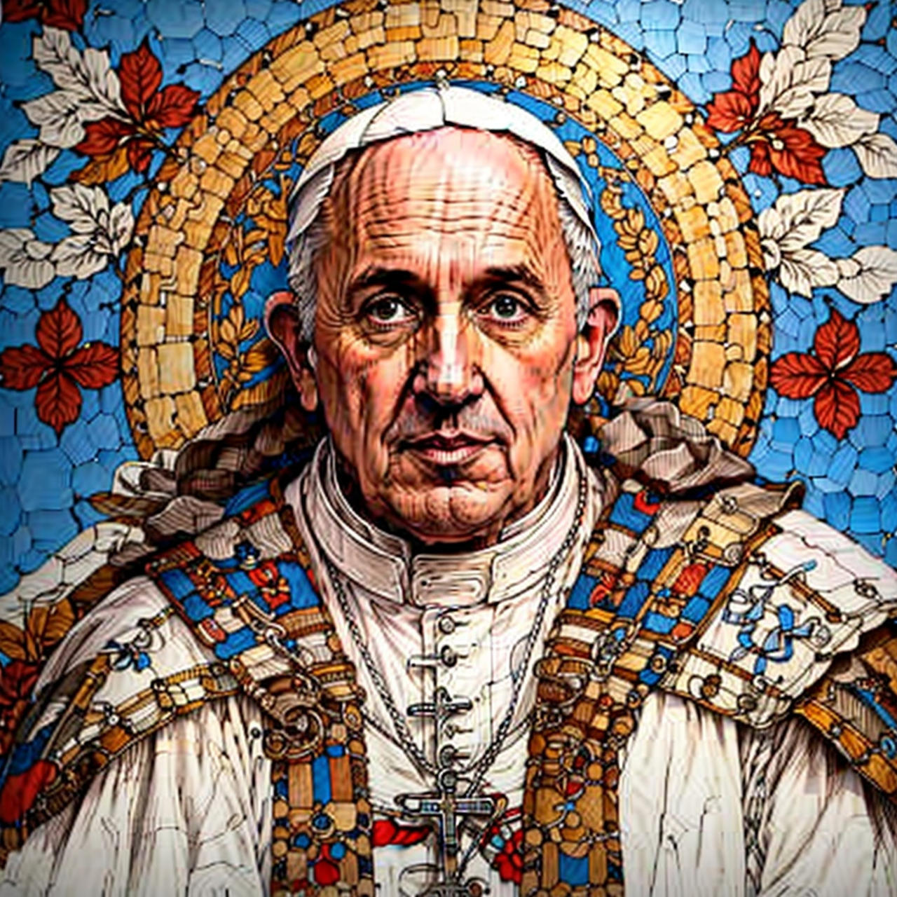 Pope Francis in Mongolia mosaic by ChrisJr2518 on DeviantArt Pope Francis in Mongolia mosaic by ChrisJr2518 on DeviantArt