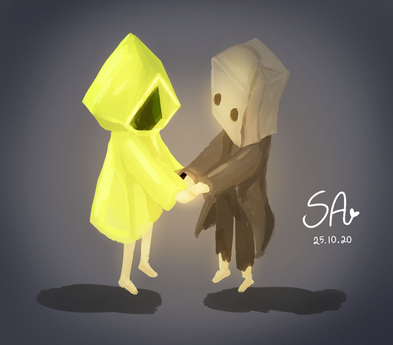 Six And Mono By Shuamisu Art On Deviantart