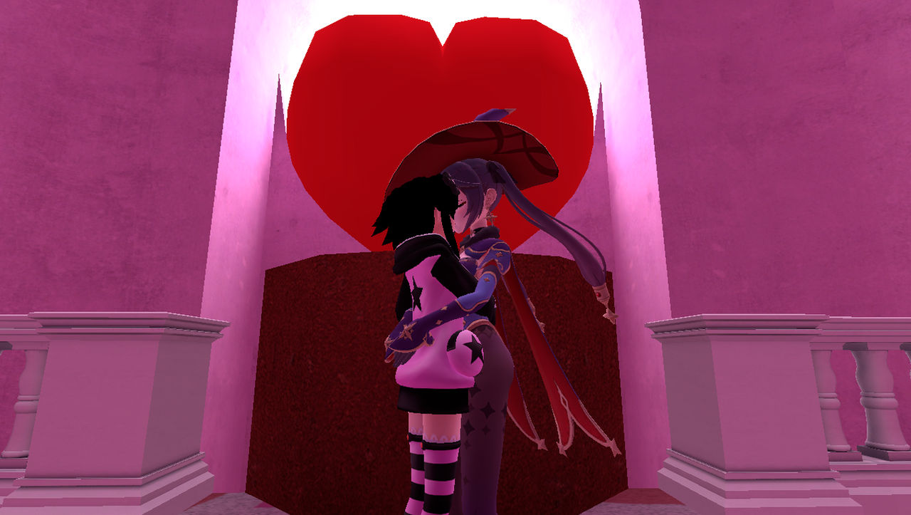 Mona Kisses Mepison In The Lips By Mansantos On Deviantart