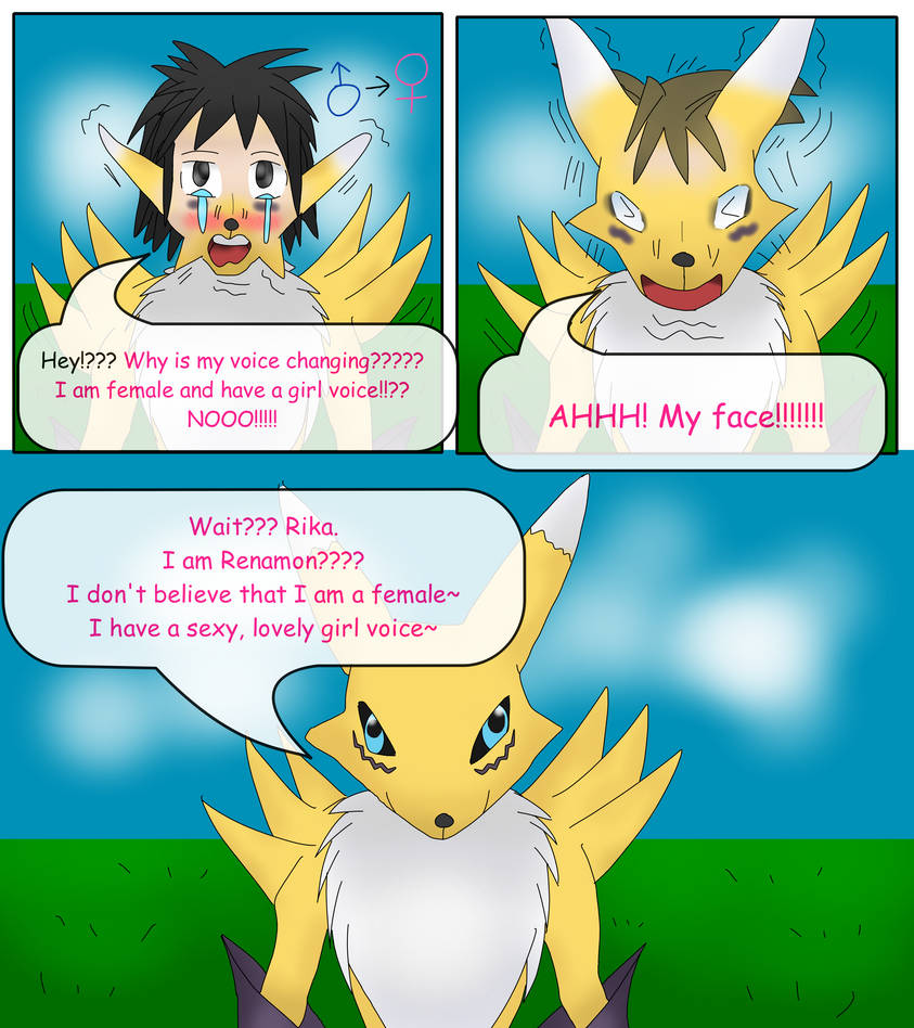 Renamon Transgender Tour Page 7 By Seersitaao On Deviantart