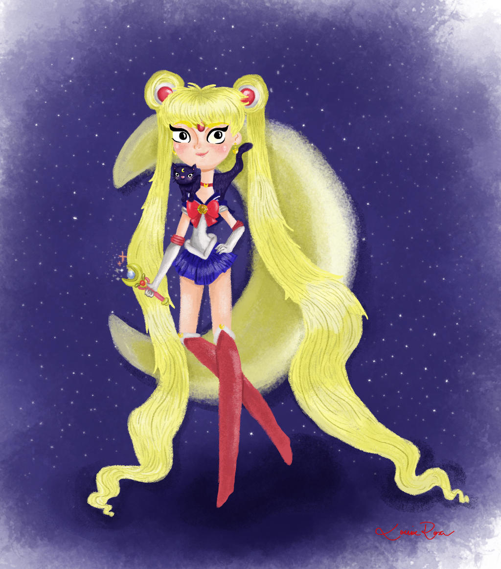 Sailormoon Serena By Louise Rosa On Deviantart