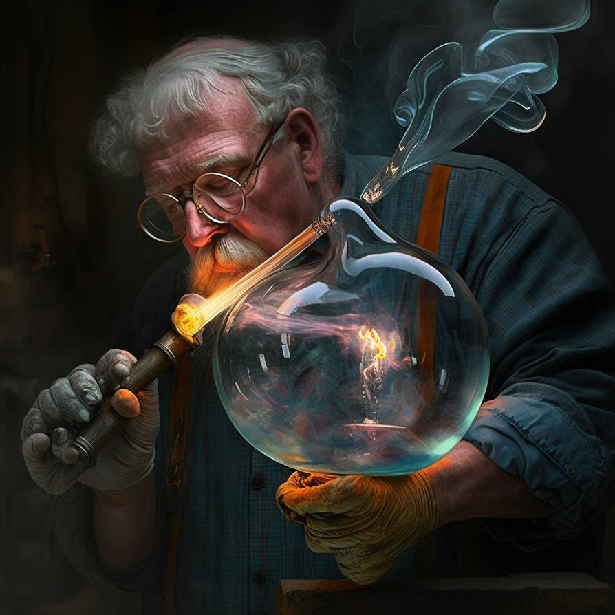 Glass Blower By Digitonaut On Deviantart