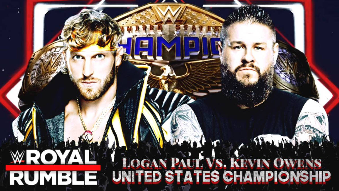 Wwe Royal Rumble 2024 Logan Paul Vs Kevin Owens By Firefozeder On