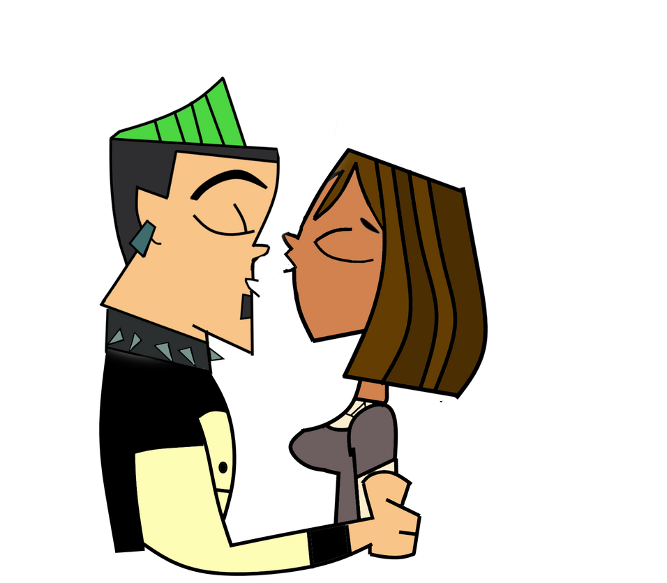 Total Drama Courtney X Duncan About To Kiss By Afarmer On Deviantart