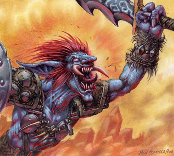 Berserk Troll by fobiapharmer on DeviantArt