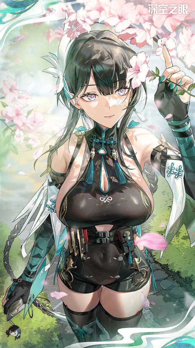 Jade Flower Ying Zhao (Aether Gazer) by ZaneNexxus on DeviantArt Jade Flower Ying Zhao (Aether Gazer) by ZaneNexxus on DeviantArt