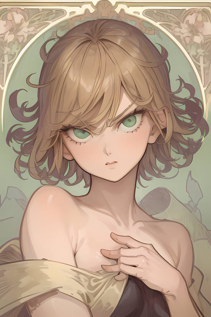 Golden Hair Tatsumaki By Sakermazov On Deviantart