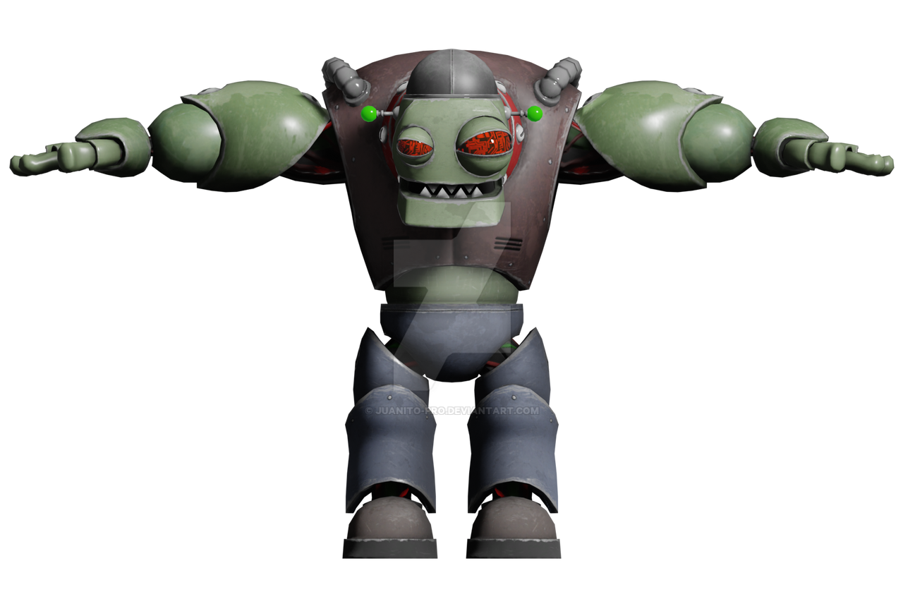 Pvz Gw1 E3 Demo Zombot Blender Release By Juanito Pro On Deviantart