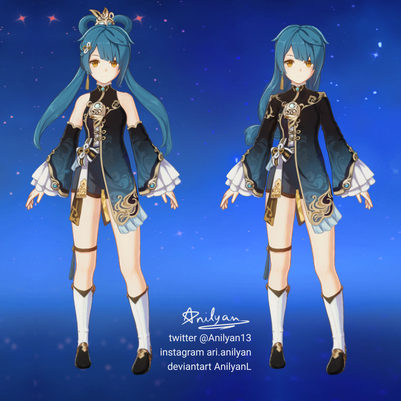 Genderbent Xingqiu By AnilyanL On DeviantArt genderbent-xingqiu-by-anilyanl-on-deviantart
