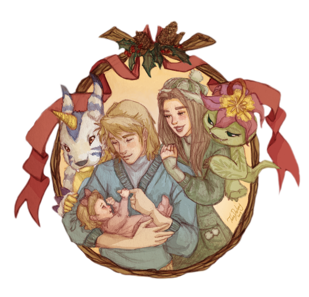 Mimato Christmas By Dralamy On Deviantart