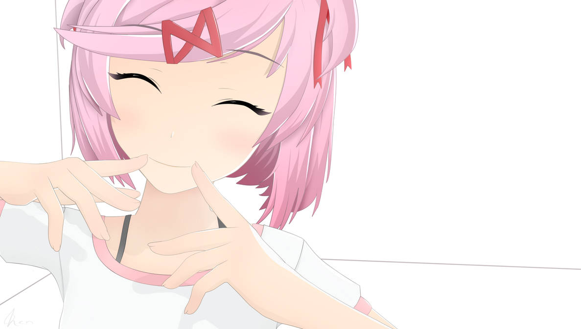 Natsuki Ddlc By Renaiae On Deviantart