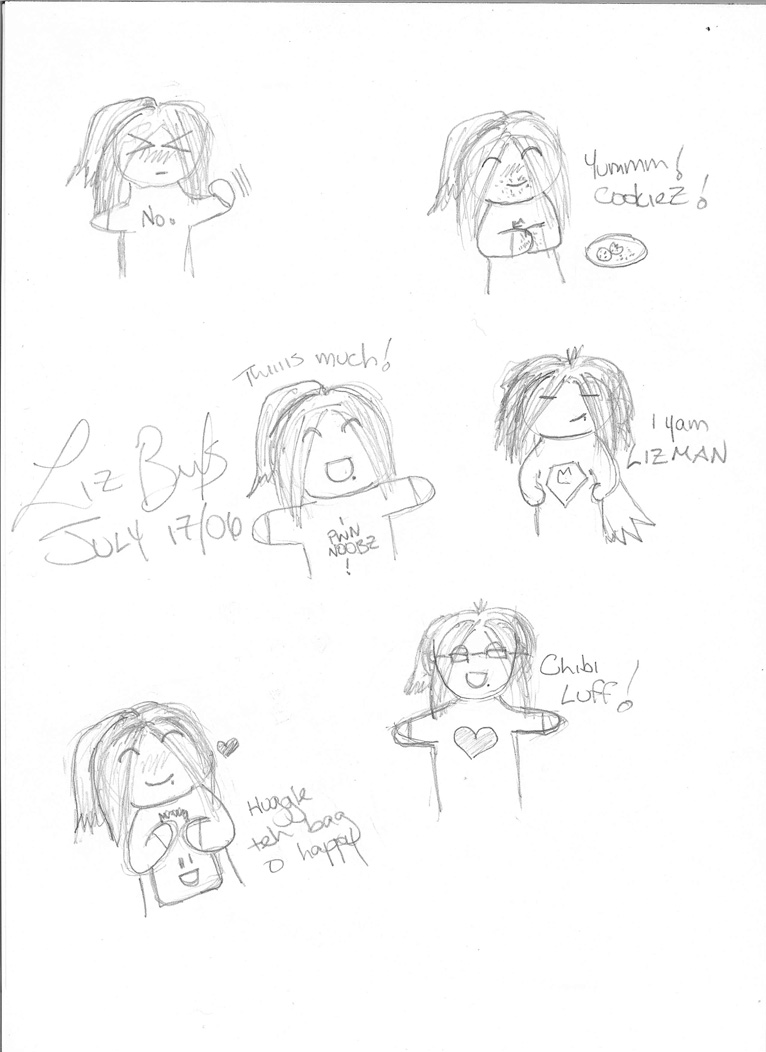 Chibis Three by Lizman on DeviantArt