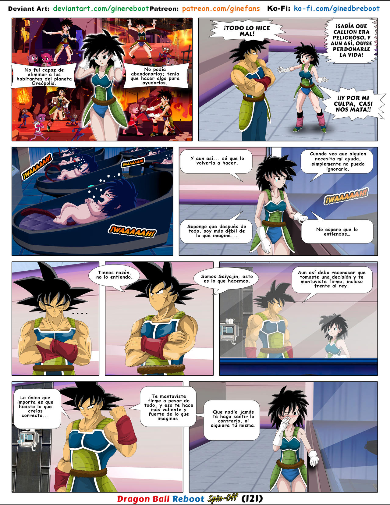 121 Dbreboot Spin Off Espanol By Ginereboot On Deviantart