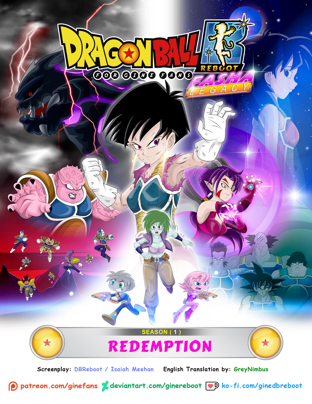Fasha Legacy Cover By Ginereboot On Deviantart
