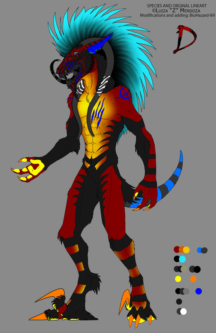 Refsheet D Anthro By The Three Eyed Ram On Deviantart
