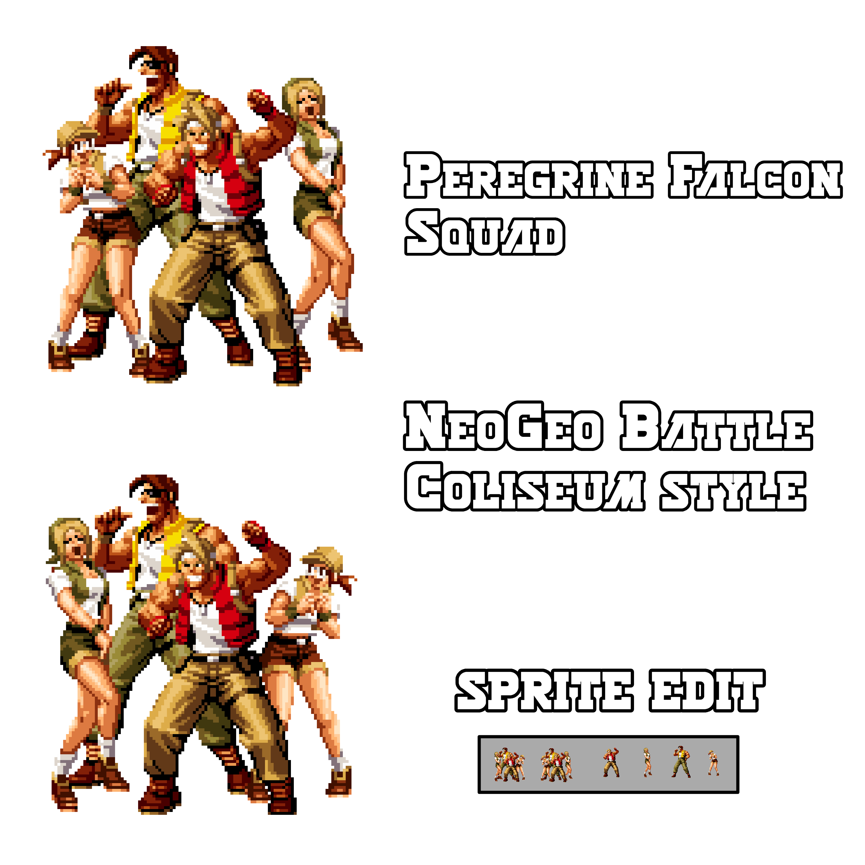 Metal Slug Character Sprites