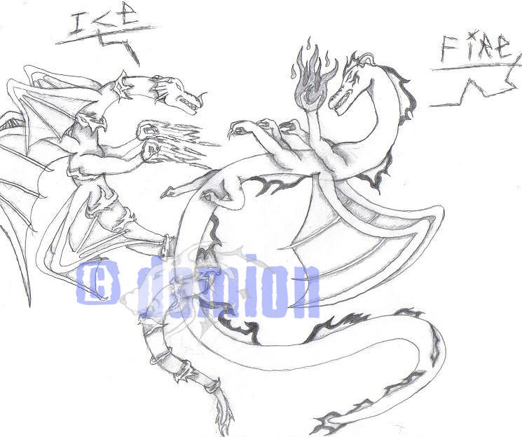 elemental battle by DamionsFate on DeviantArt