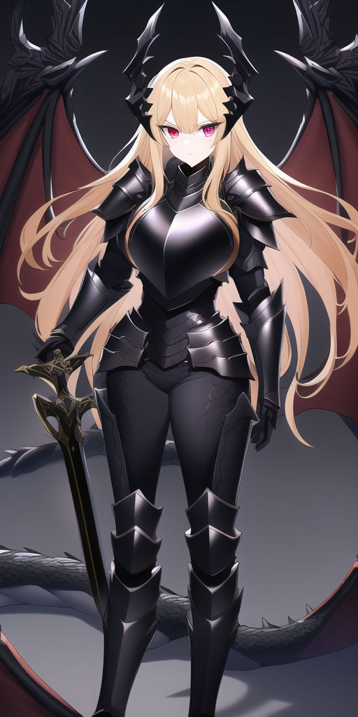 Novelai Dragon Girl By Dannyblues24 On Deviantart