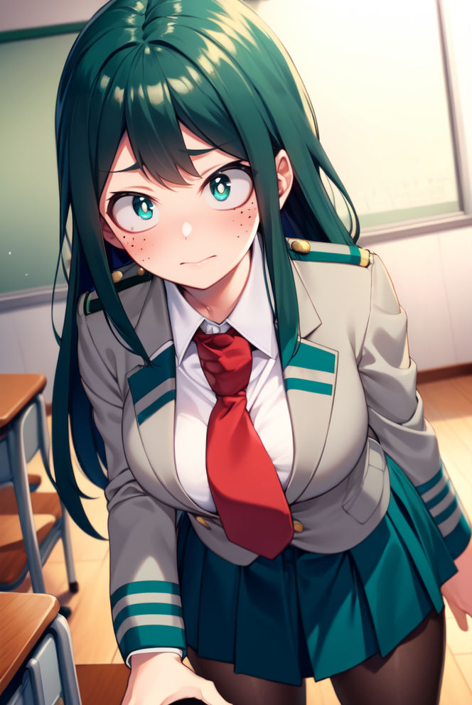 Female Deku By Dannyblues24 On Deviantart
