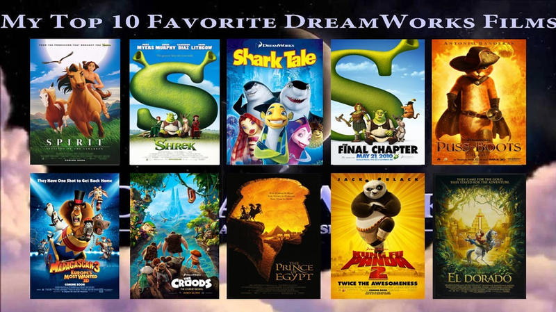 My top 10 Favourite DreamWorks films by GokuSS7 on DeviantArt My top 10 Favourite DreamWorks films by GokuSS7 on DeviantArt