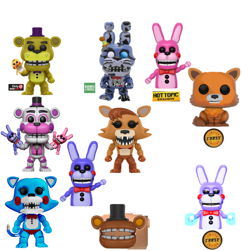 Fnaf Amino Funko Pops Wave 1 by mouse900 on DeviantArt Fnaf Amino Funko Pops Wave 1 by mouse900 on DeviantArt