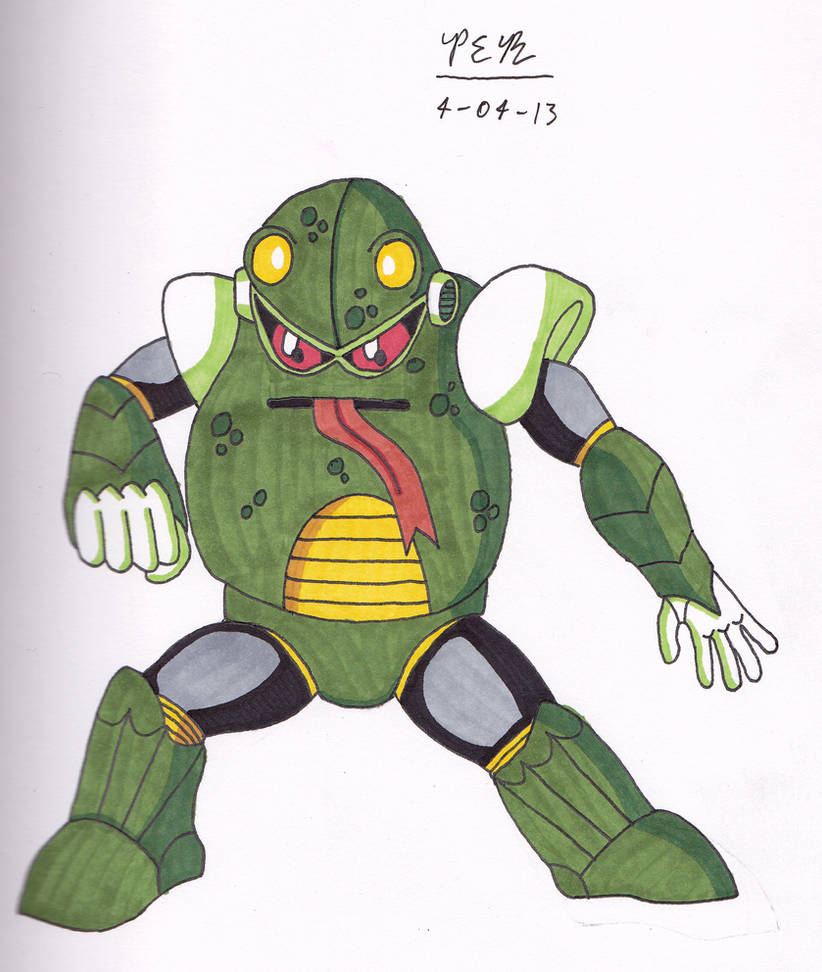Mega Man Warriors 26 Toad Man By Ninjadude719 On Deviantart