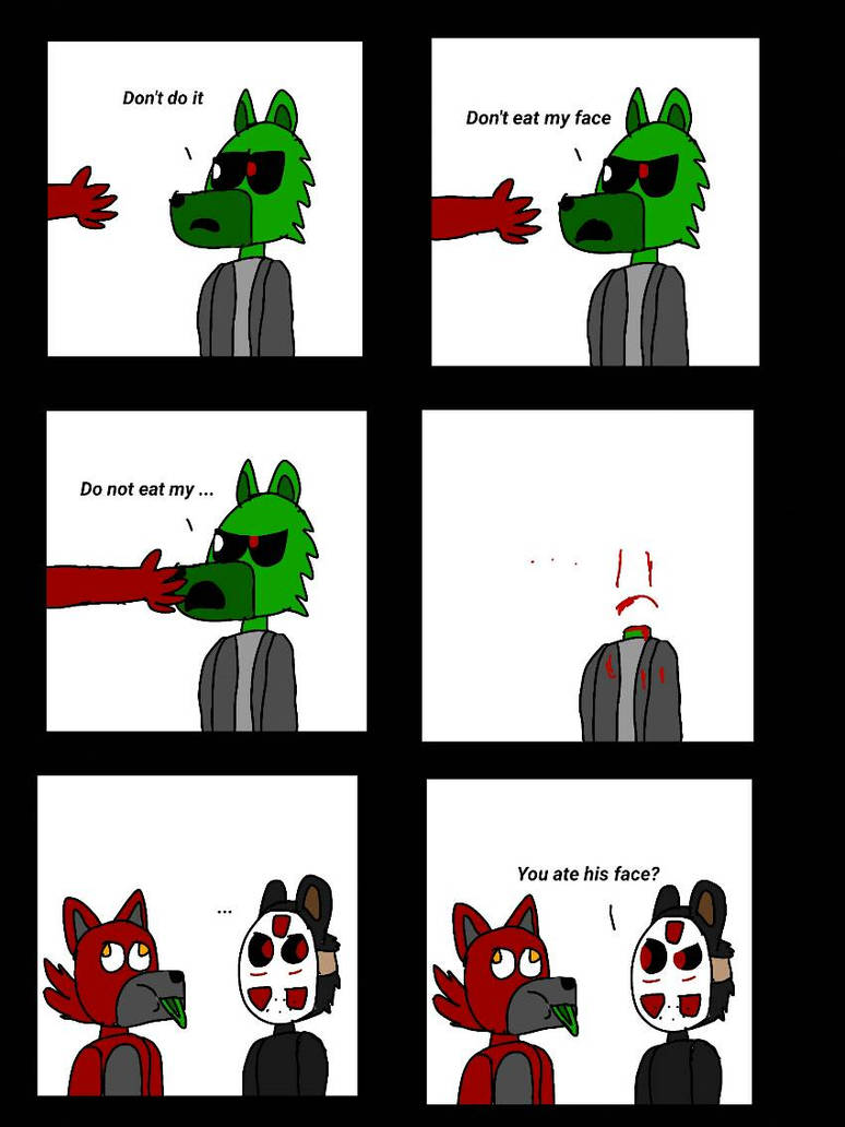 Do Not Eat My Face Comic By Omegajose On Deviantart
