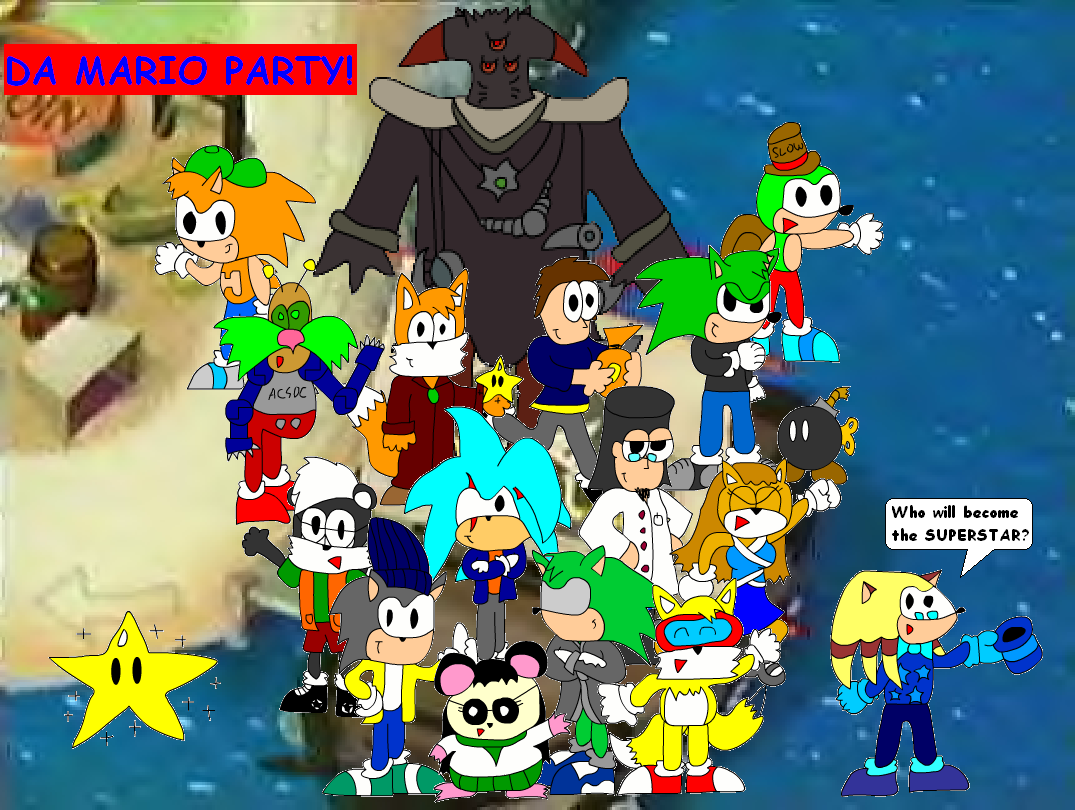 DA Mario Party Cast Page: by MontyEggman on DeviantArt