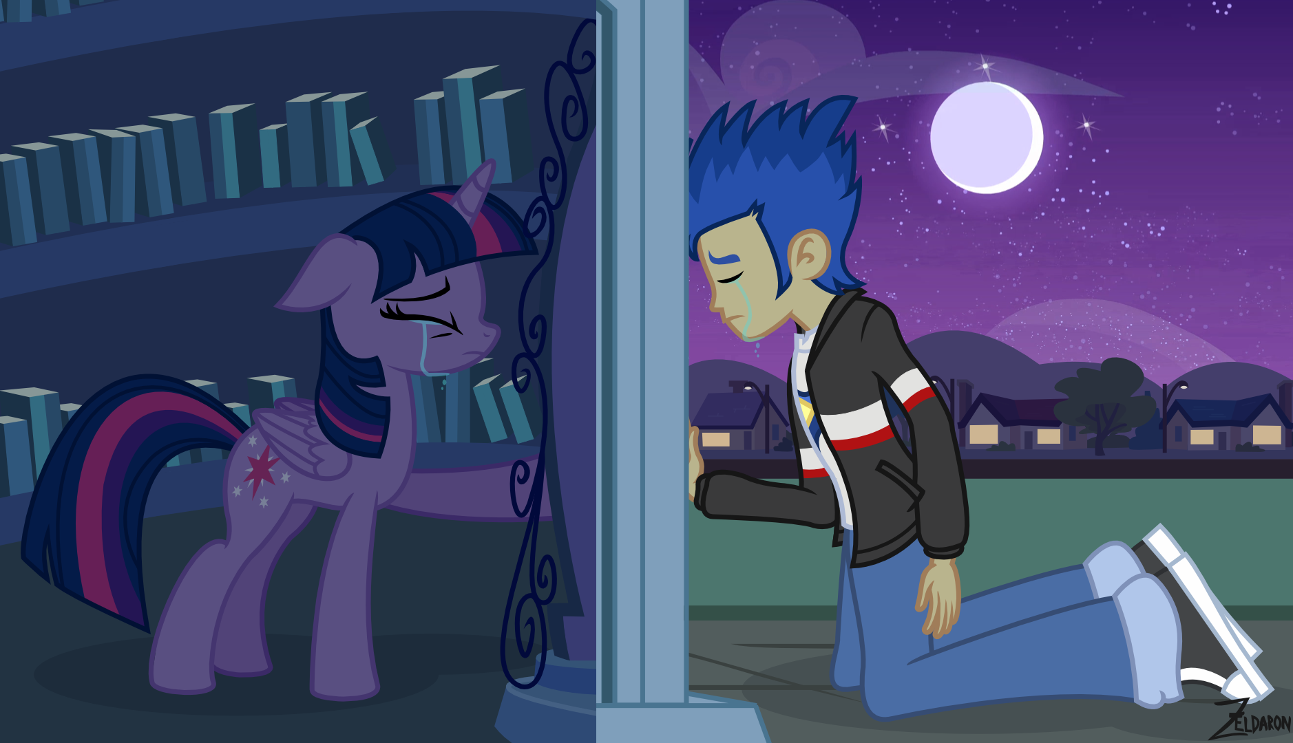 Twilight Sparkle x Flash Sentry - Equestria Girls by ZeldaronDL on ... Twilight Sparkle x Flash Sentry - Equestria Girls by ZeldaronDL on ...