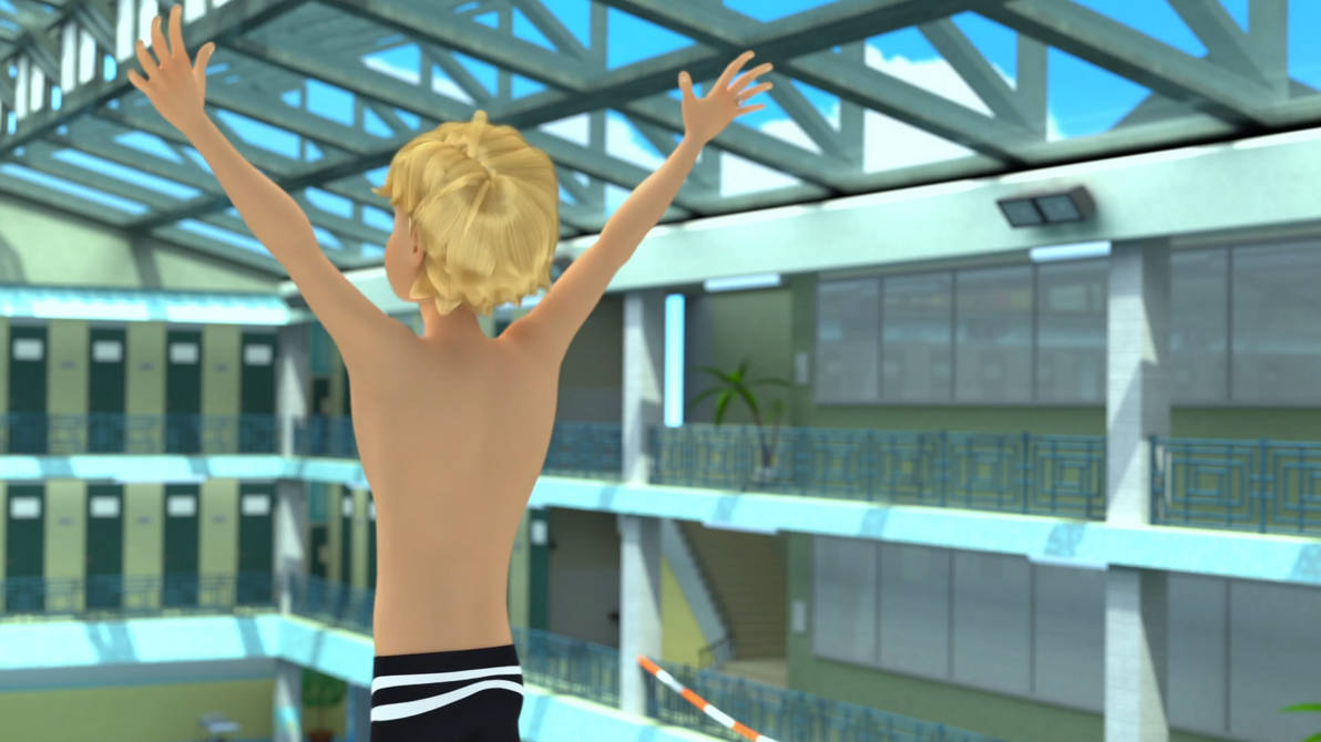 Adrien Agreste Shirtless 20 By Bill1935 On Deviantart