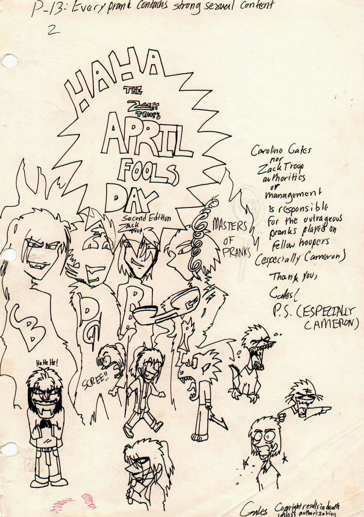 APRIL FOOLS DAY cover by blackvragorCARTOONS on DeviantArt