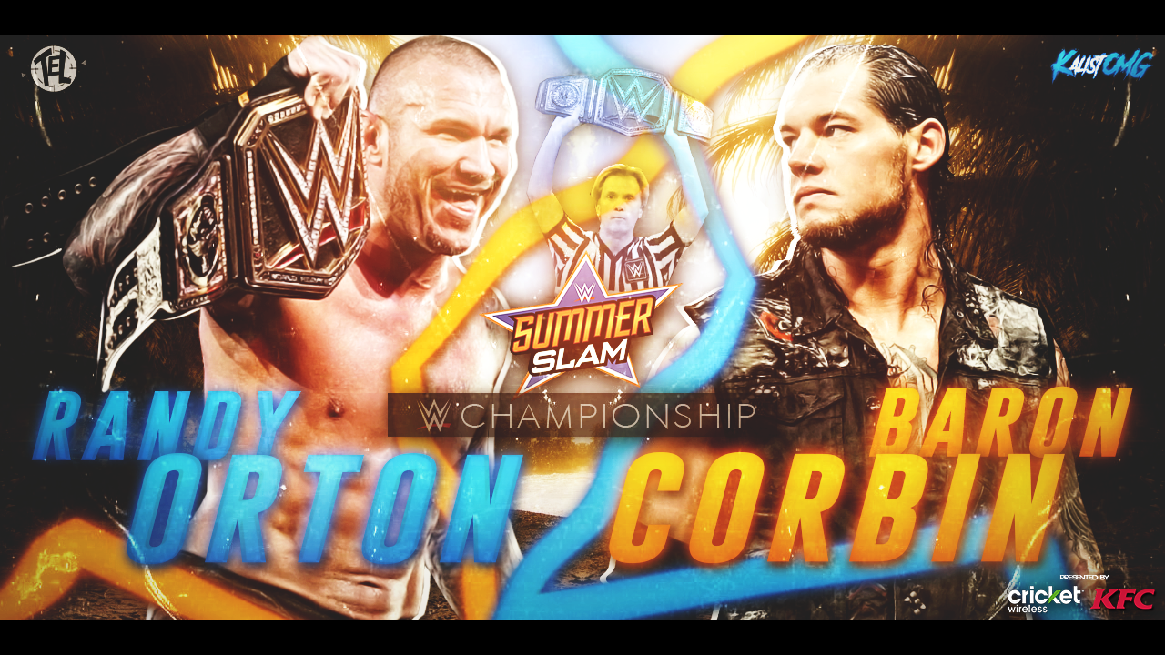 Summerslam 2016 Custom Matchcard By Kalistomg By Kalistomg On Deviantart