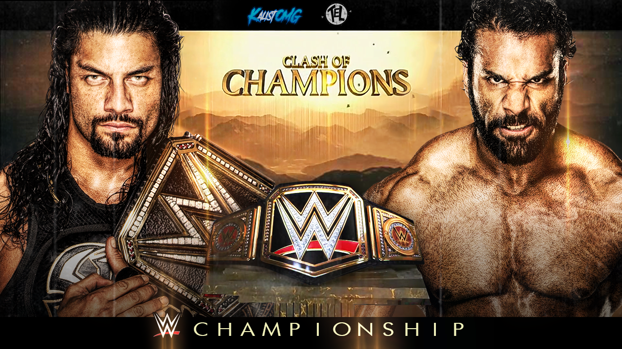 Clash Of Champions 2017 Match Card Replica By Kalistomg On Deviantart