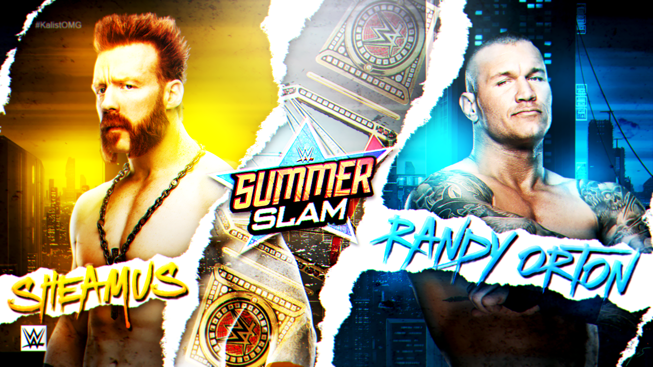 Summerslam Custom Match Card V4 By Kalistomg By Kalistomg On Deviantart