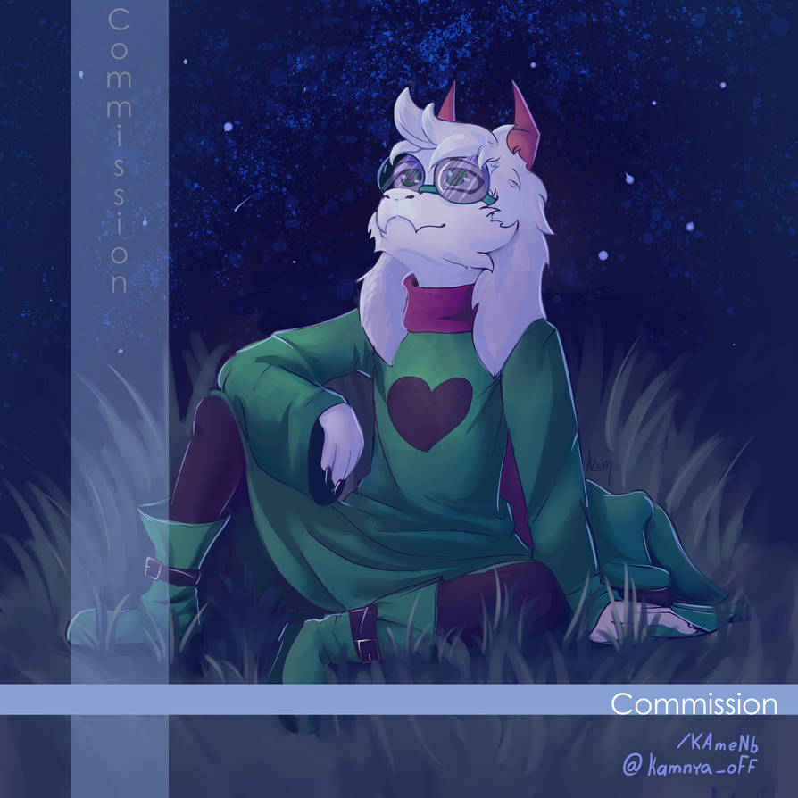 Ralsei Commission By Kamnyaoff On Deviantart