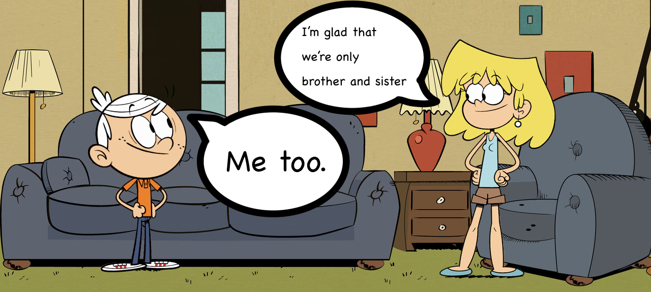 Lori And Lincoln Just Talking By Awsomeblock On Deviantart